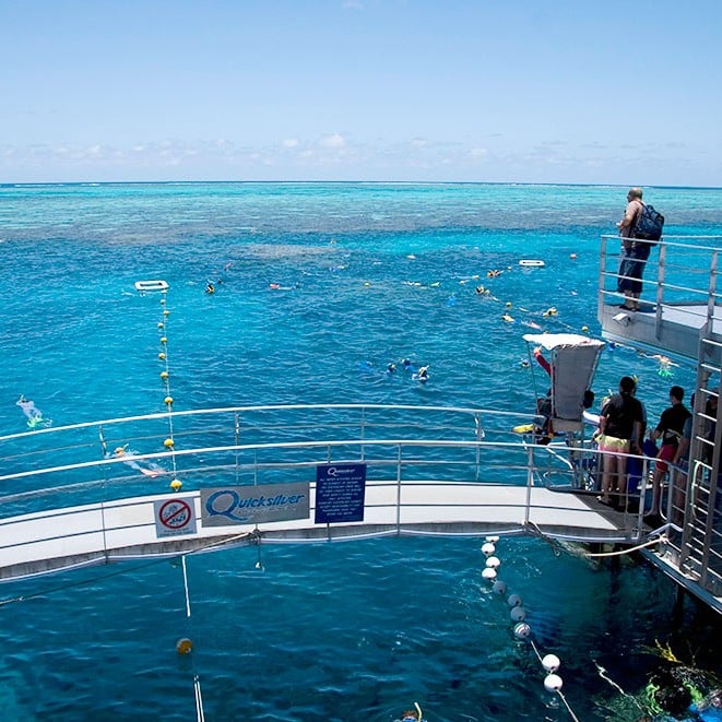 Great Barrier Reef Activity Platform - Agincourt Pontoon | Quicksilver ...